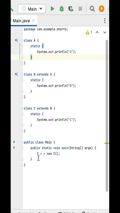 Java Coding Program 15 Static Blocks In Inheritance Hierarchy Java