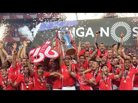 TETRACAMPEÕES | Benfica 5 - 0 V. Guimarães; 33ª Jorn. Liga 2016/17; Golos do Benfica com relato