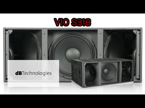 dB Technologies VIO S318 - YouTube