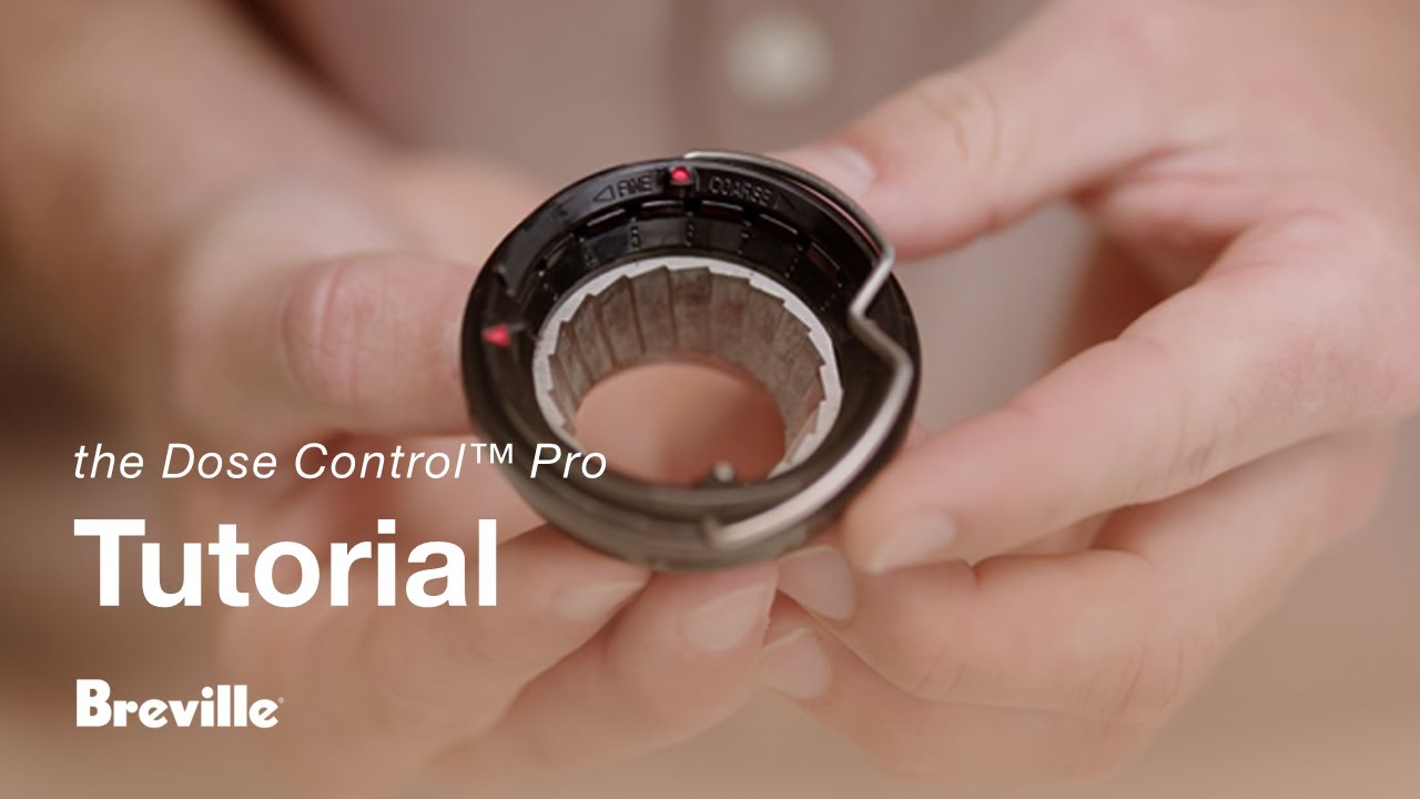 Tutorials - How to adjust the conical burrs | the Dose Control™ Pro | Sage