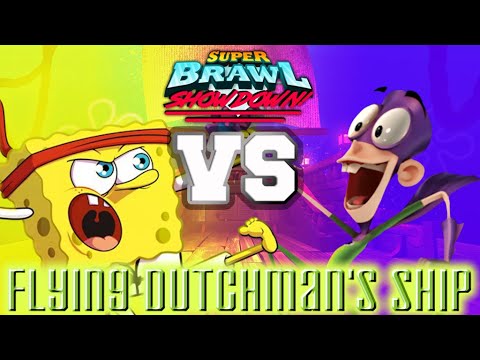 Classic SpongeBob vs Fanboy | Super Brawl Showdown v0.3.0b Full Match ...