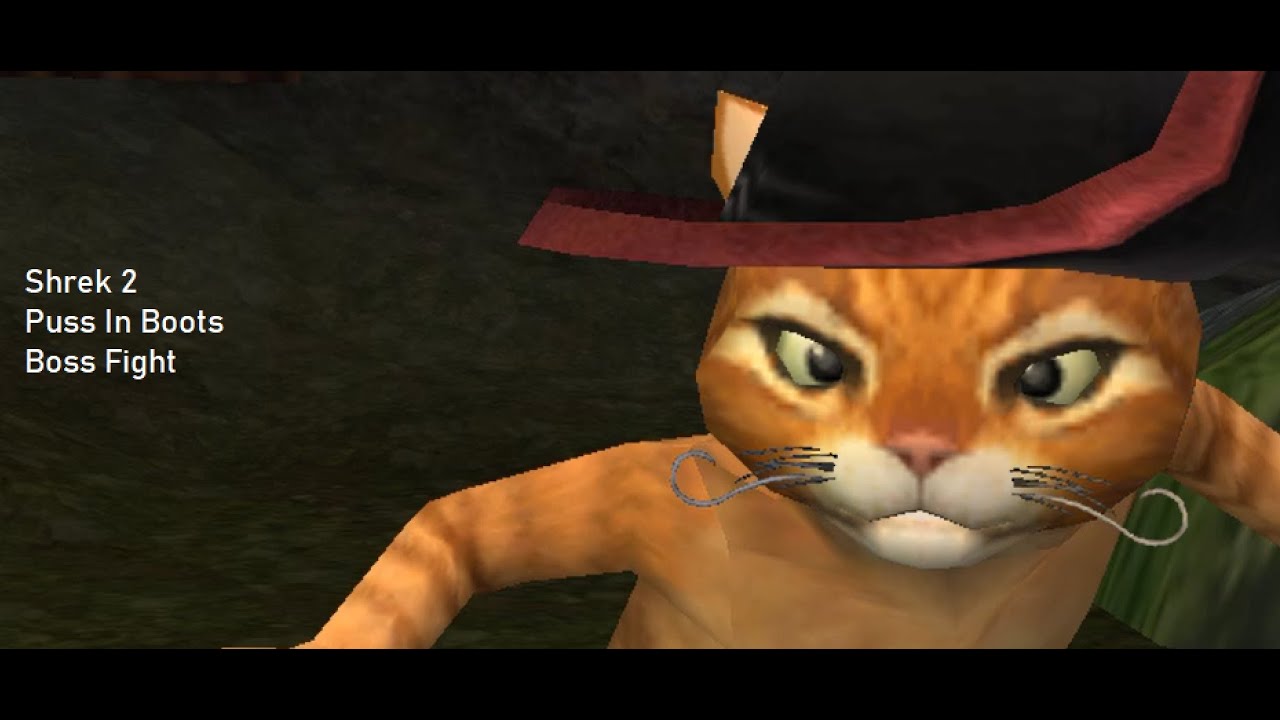 Shrek 2 Puss In Boots Boss Fight - YouTube