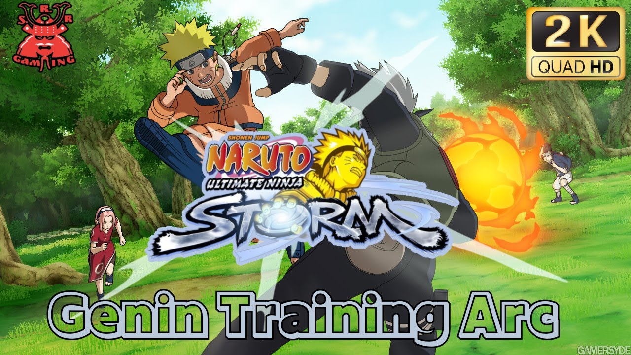 Naruto Ultimate Ninja Storm - Story Mode - Genin Training Arc - YouTube