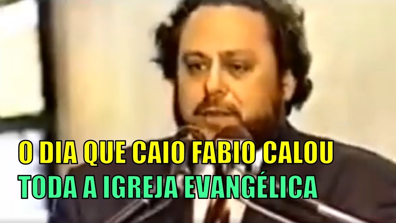 O DIA QUE CAIO FABIO CALOU TODA A IGREJA EVANGÉLICA - YouTube