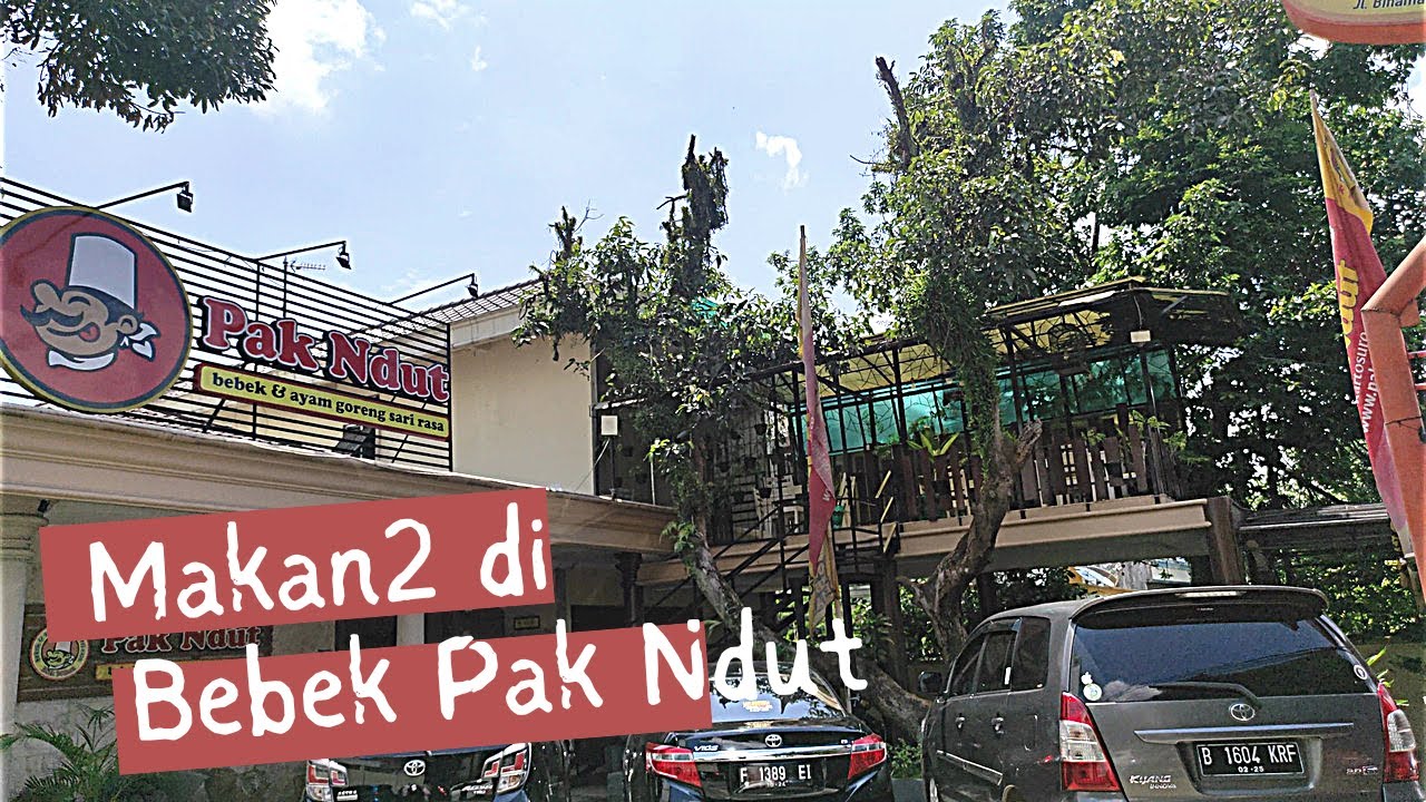 Suasana dan Menu Resto Bebek Pak Ndut Bogor - YouTube