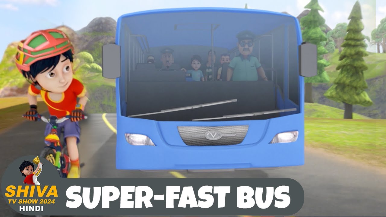 Super-Fast Bus And Shiva | शिवा | Full Super Episode | Funny Action ...