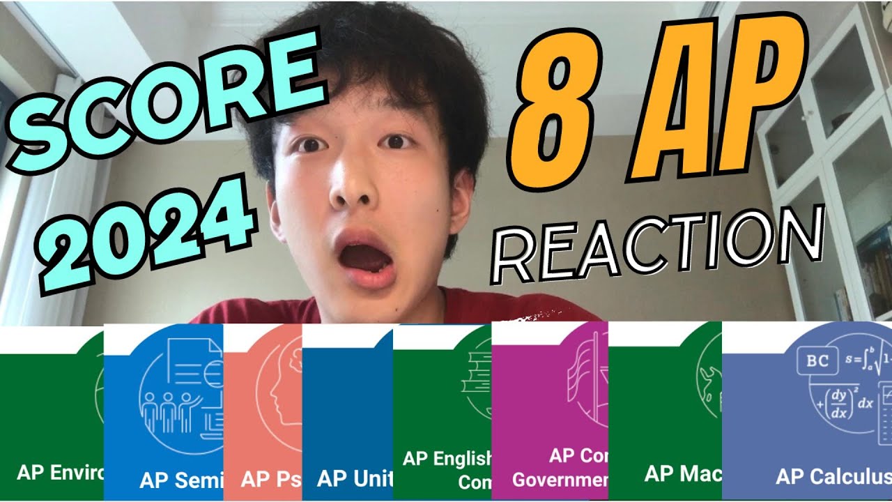 I TOOK 8 APs (2024 AP Score REACTION) - YouTube