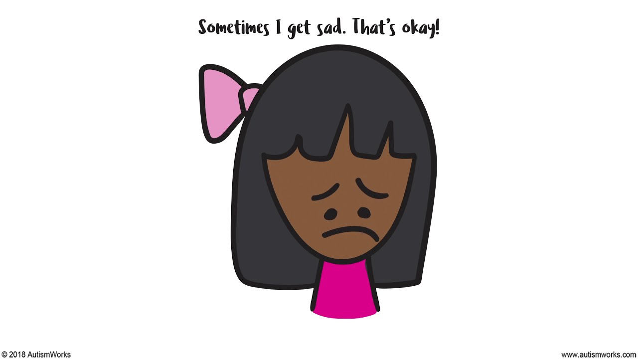 Sadness and Autism | Animated Social Stories for Children With Autism ...