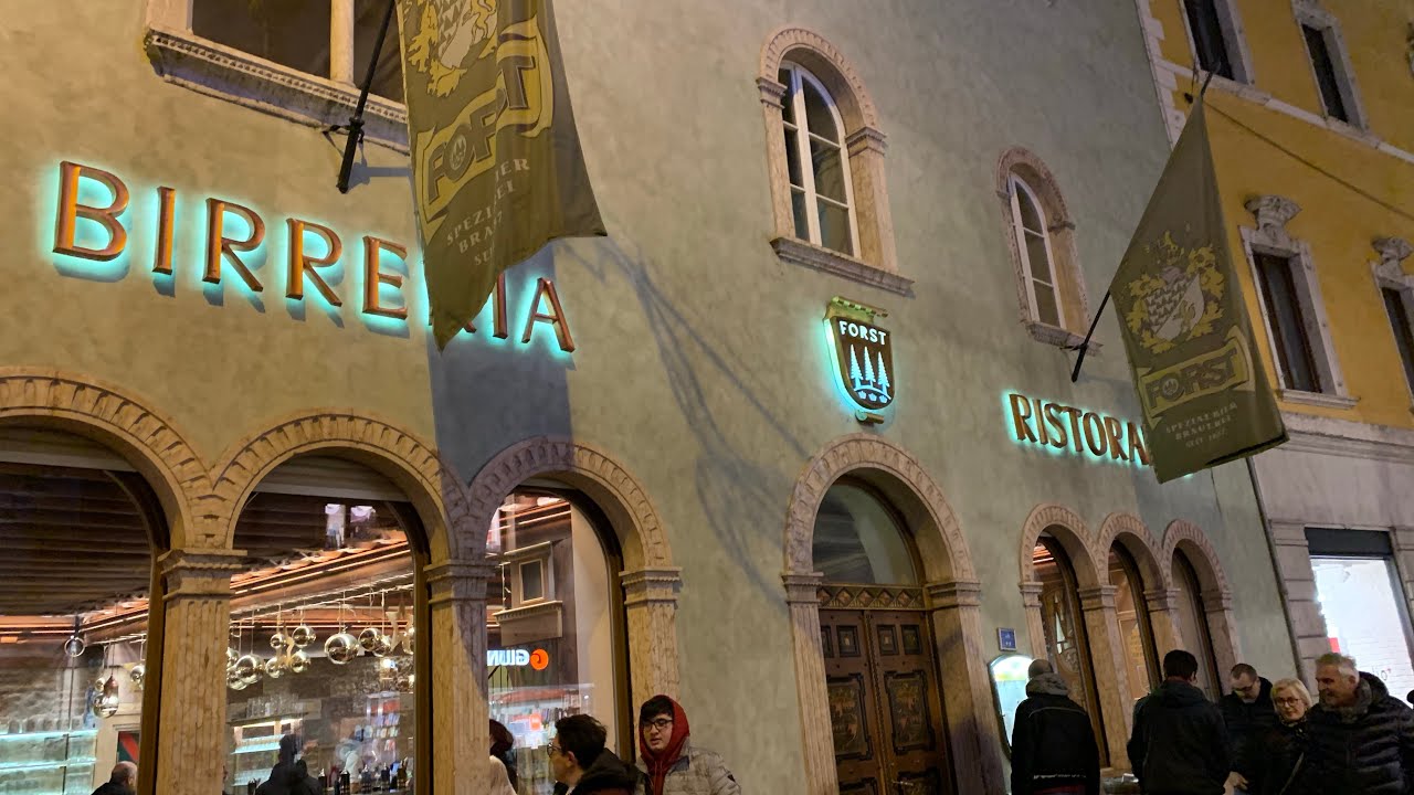 Birreria Forst piatti tipici e 🍺 forst sictus - YouTube