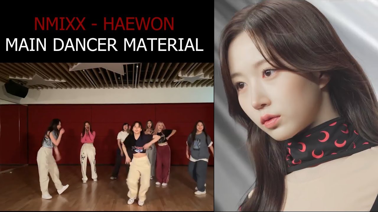 NMIXX HAEWON Dancing in their VLIVE [4/3/22] - YouTube