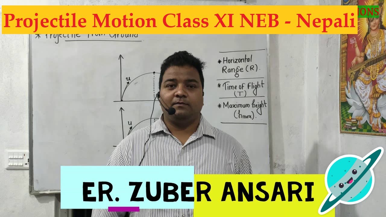 Projectile Motion Class XI NEB- In Nepali Derivations - YouTube