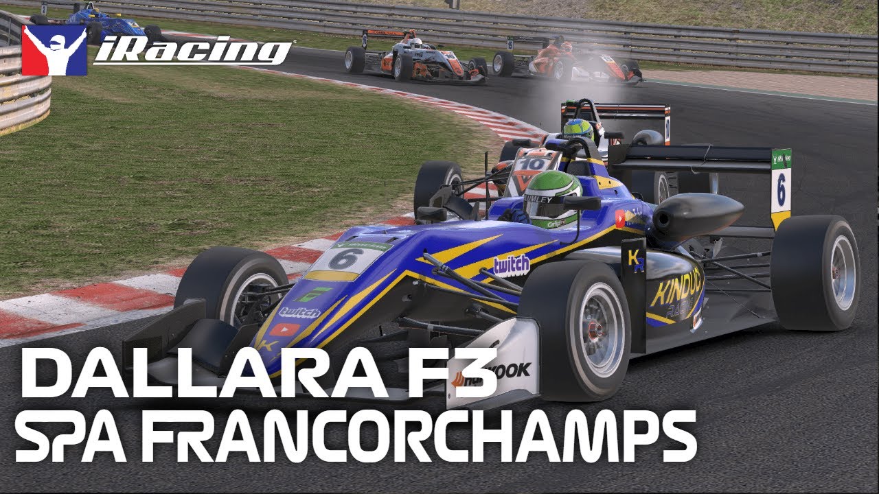 First survive, then race - Dallara F3 at Spa Francorchamps - iRacing ...