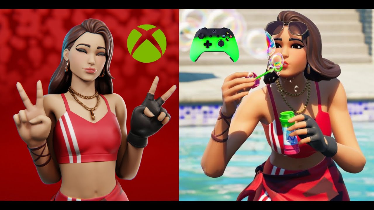 Fortnite Boardwalk Ruby Skin Gameplay Chapter 5 Season 3 - YouTube