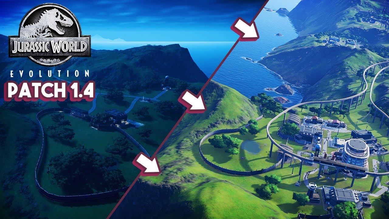 NEW PATCH IS HERE! QUICK LOOK AT FEATURES | Jurassic World: Evolution ...