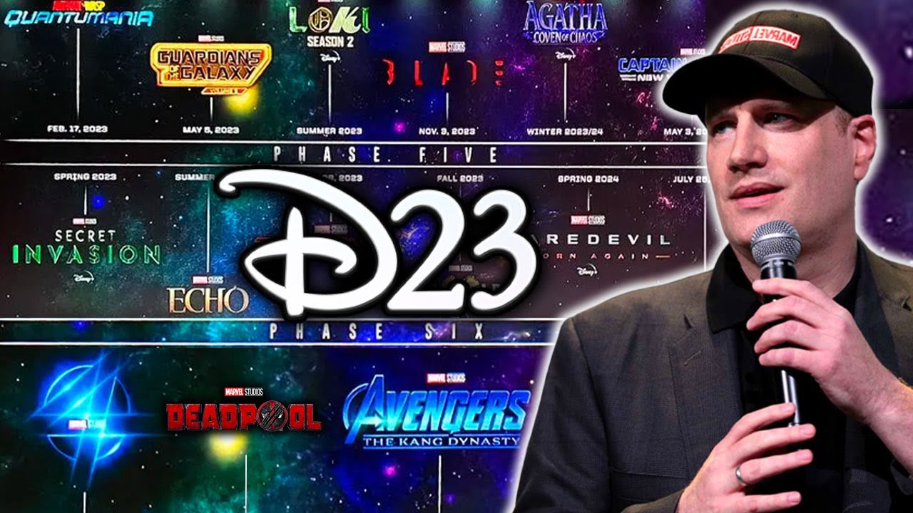 DISNEY D23 Marvel Panel! Phase 6 Reveal? Fantastic Four Cast? What To Expect - YouTube
