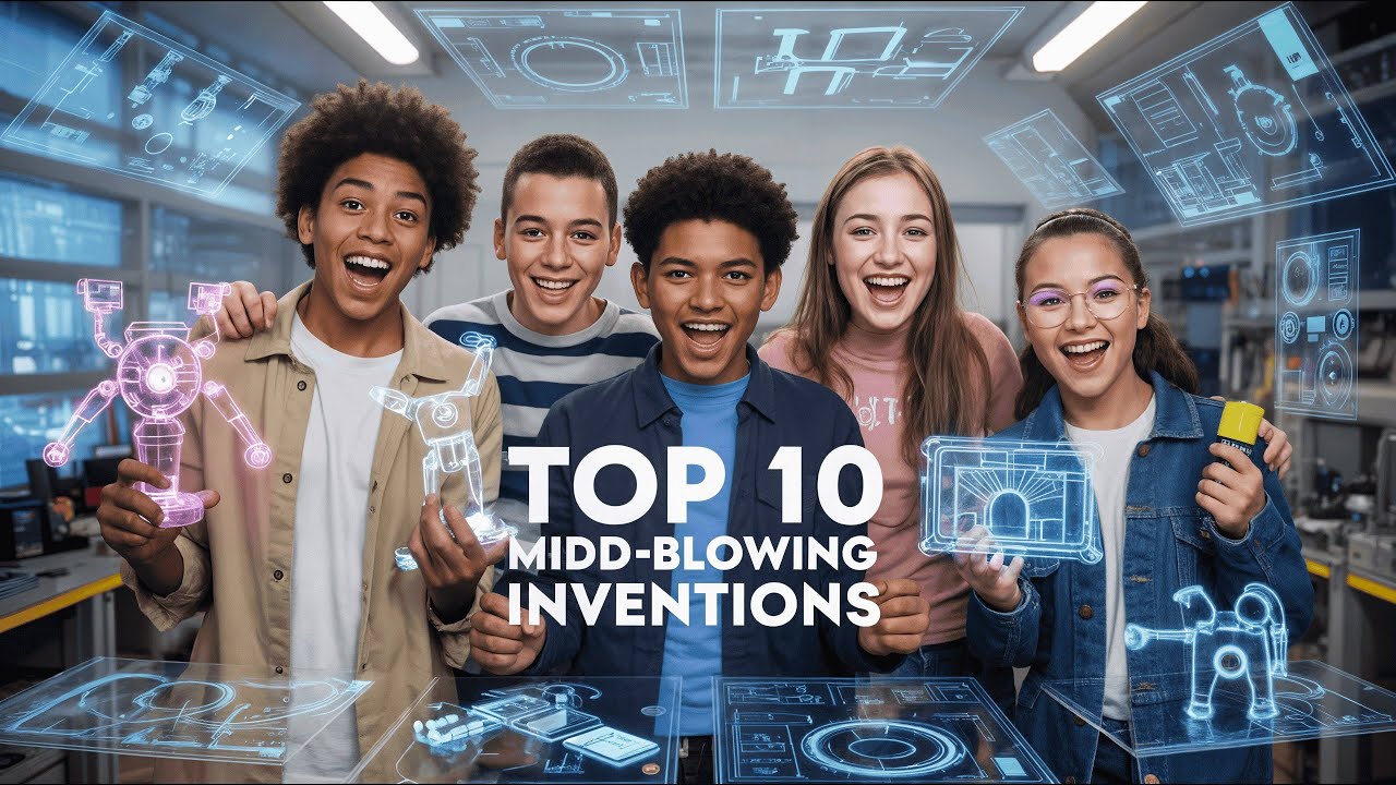 Top 10 TEEN Inventions That Will BLOW Your Mind - YouTube