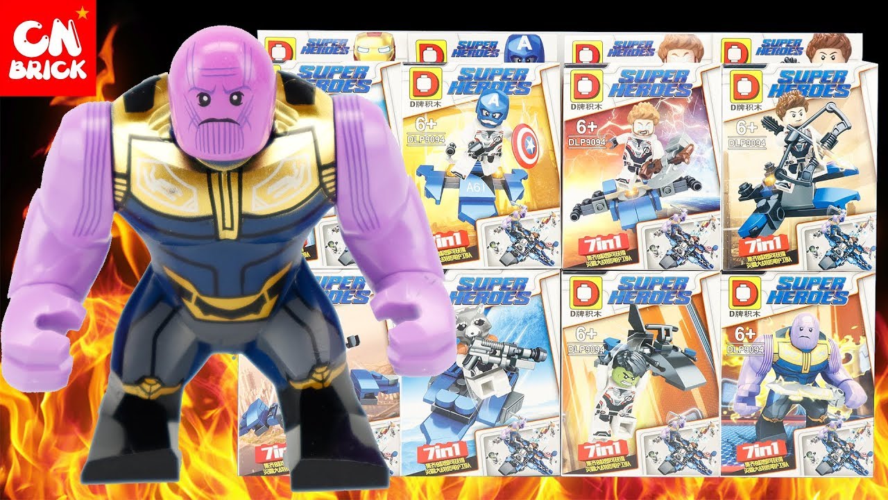 Unoffical LEGO AVENGERS ENDGAME QUANTUM SUIT VS THANOS DLP9094 ...