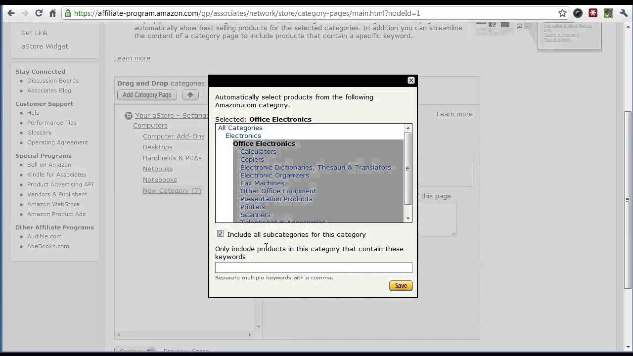How to create and embed an Amazon aStore. - YouTube