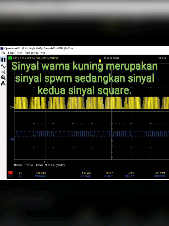 Teknik spwm digital untuk inverter pure sine wave. #inverter #spwm #pwm #hantek #shorts - YouTube