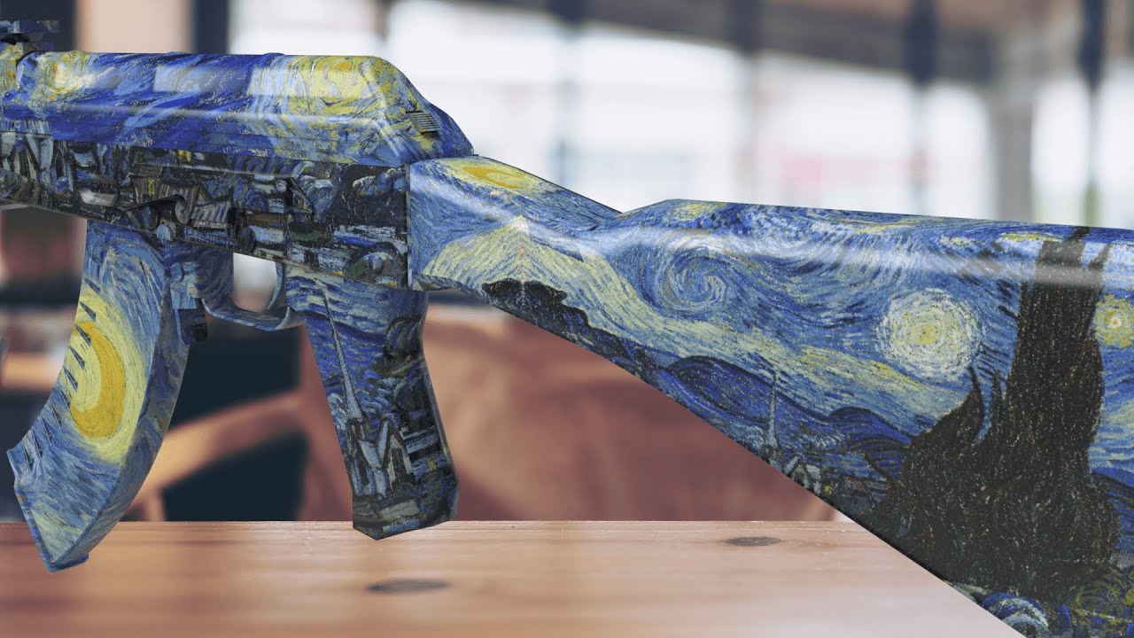 CS:GO Dreams & Nightmares AK 47 Starry Night - YouTube