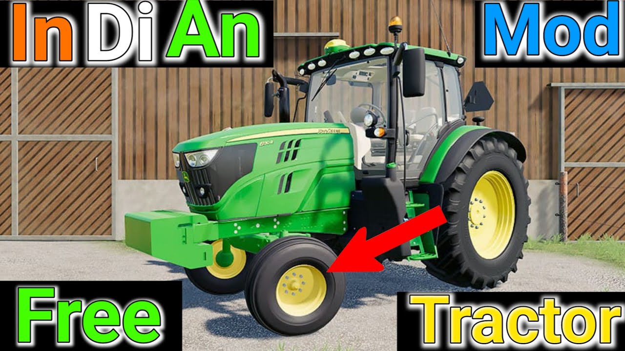 Indian Tractor Mod In Fs20 Real Simple Tractor 😱 600 Mb Youtube