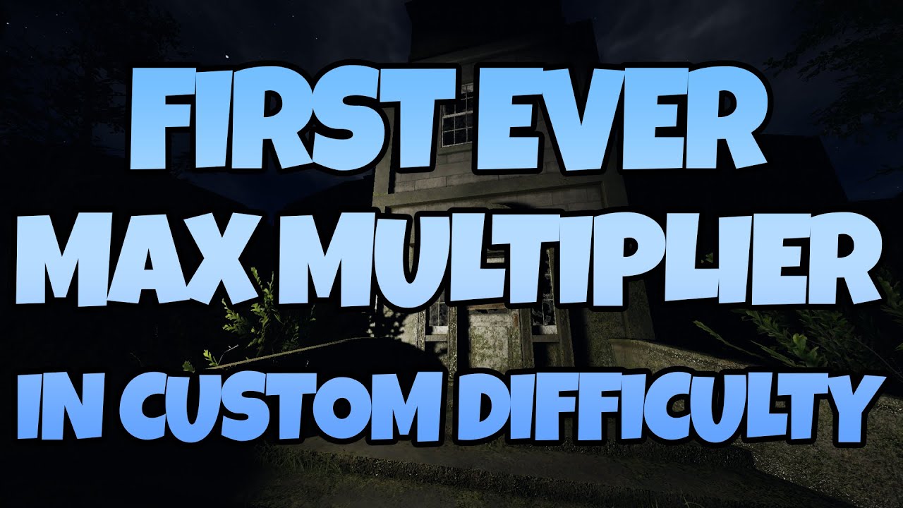 FIRST EVER MAX MULTIPLIER GAME IN PHASMOPHOBIA CUSTOM DIFFICULTY - YouTube