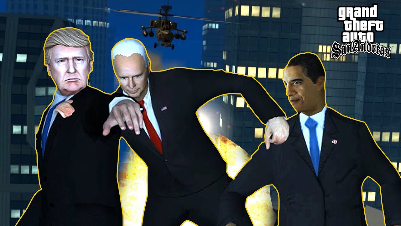 US Presidents Try Assassinating Putin - Gta San Andreas - YouTube