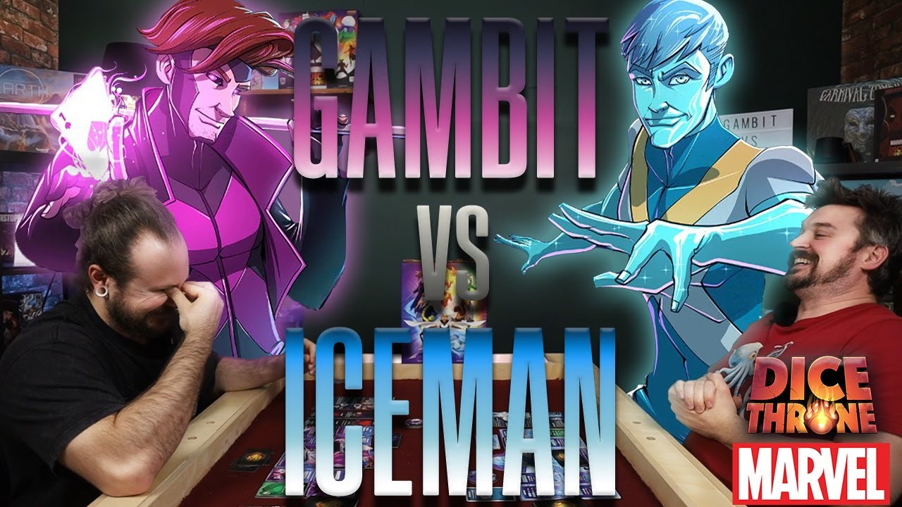 Gambit vs Iceman | Dice Throne X-men | Duel de Gros Big - YouTube