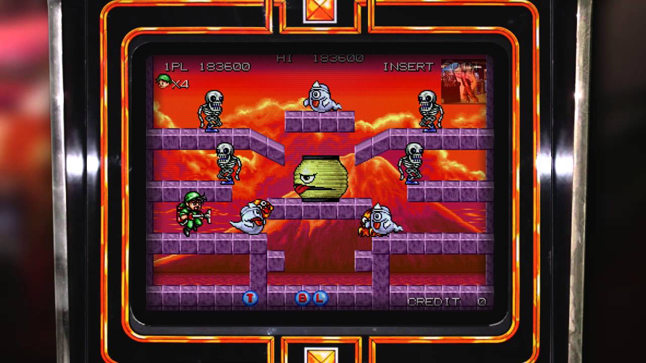 Tumblepop. Arcade MAME. 720p. 60fps. (1cc). Part 1/4. - YouTube