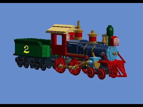 How To Build A Lego Brave Engineer Locomotive (4-4-0) 2/2🇺🇸 - YouTube
