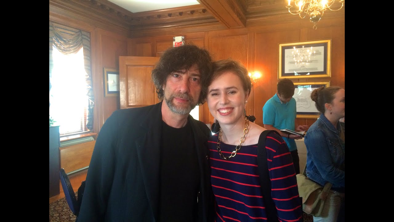 Neil Gaiman Event: Conversation with Wesley Stace - YouTube