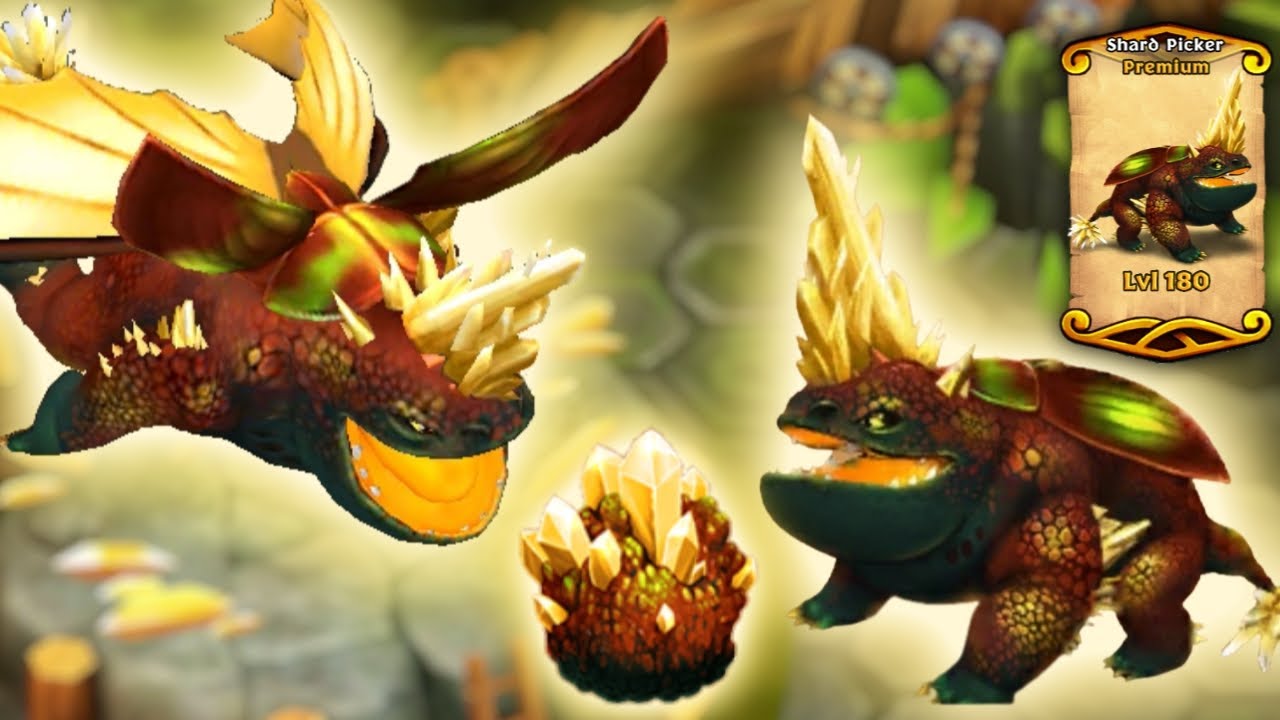 SHARD PICKER - Max Level 180 — Premium Gembreaker Showcase | Dragons ...