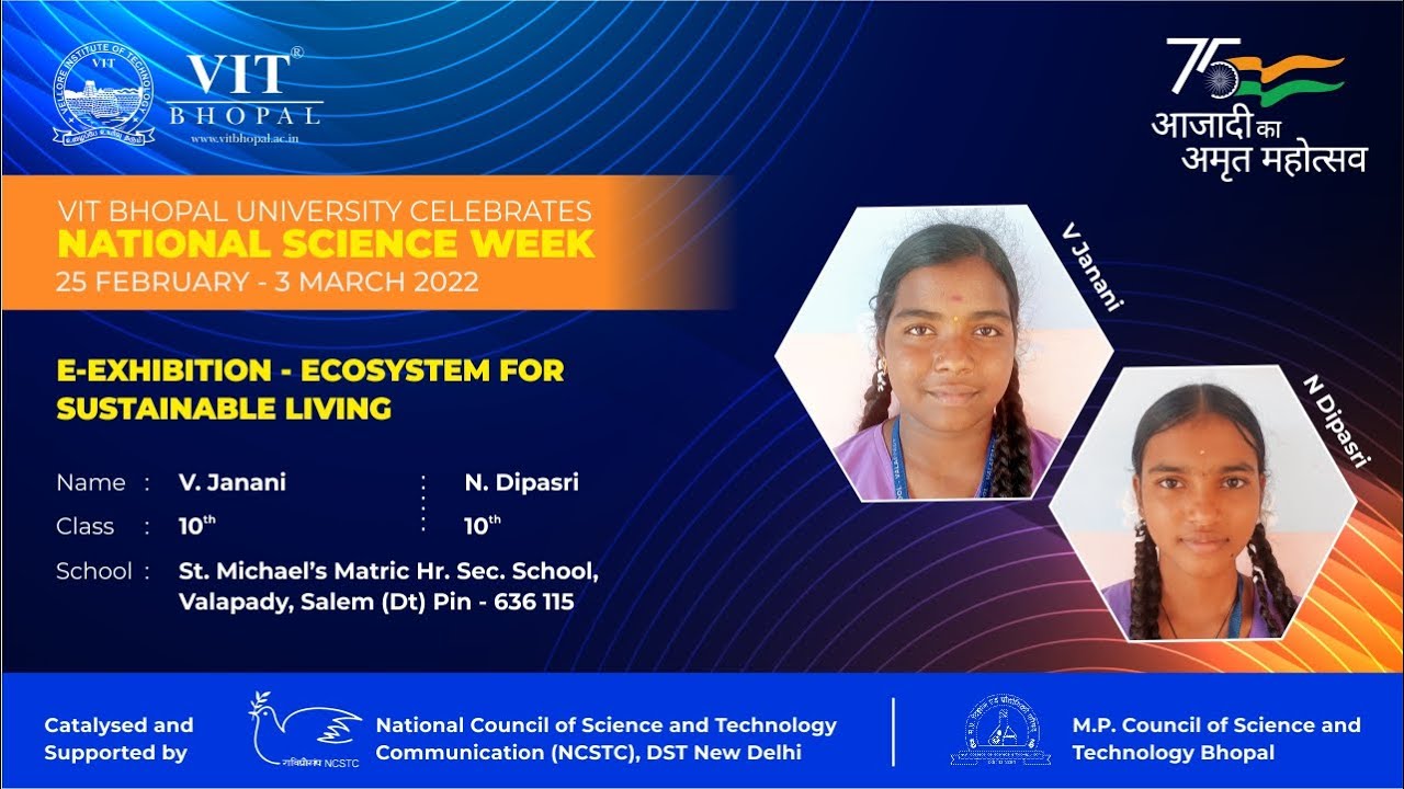 NSD2022: E-Exhibition - Ecosystem for Sustainable Living - V. Janani, N ...