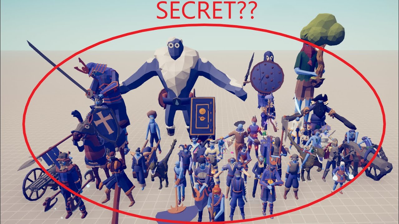 *SHORT AND SIMPLE* All TABS Secret Unit Locations in 4 Minutes(2022 ...