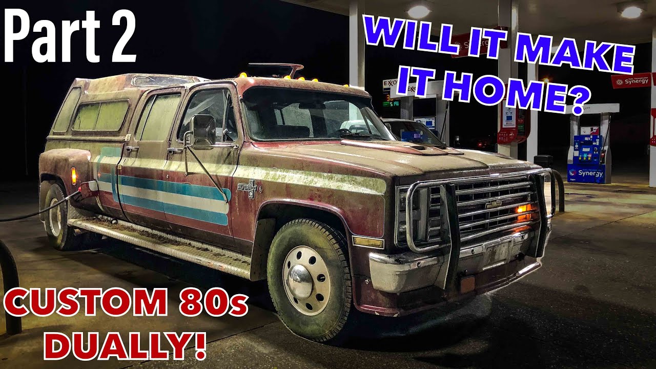 Reviving an Abandoned Crew Cab Squarebody Dually with 80s Custom Paint ...