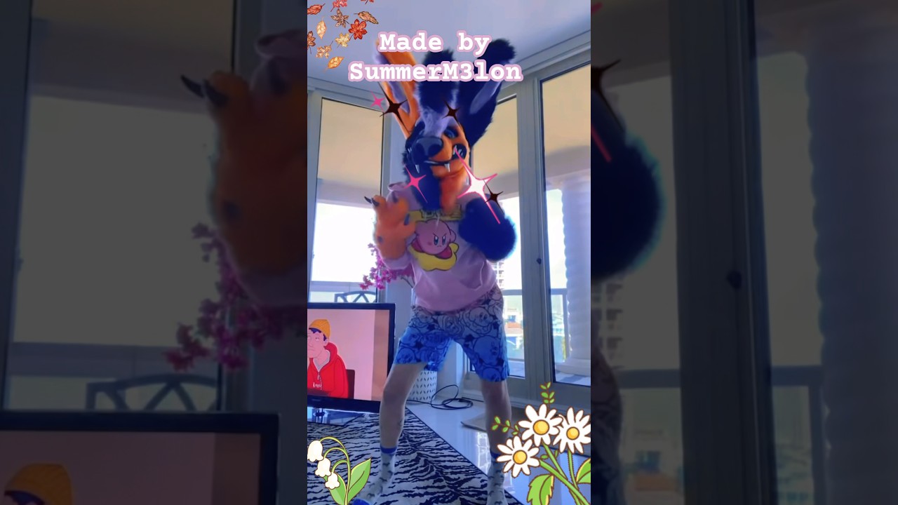 Time taken: 1 hour @Halfie4tailed @Inky_Skull #antizoo #fursuit #edit ...