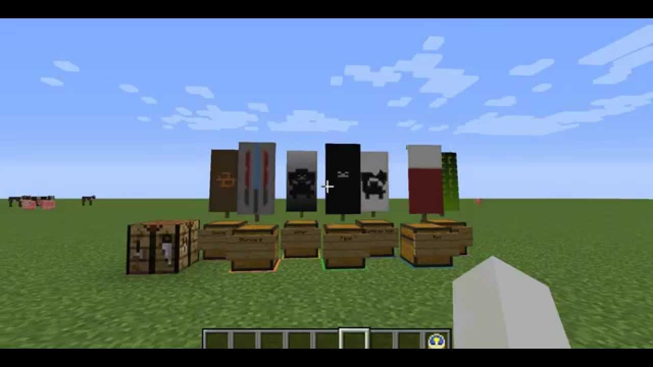 7 Interesting, cool and fun banner designs in minecraft! - YouTube