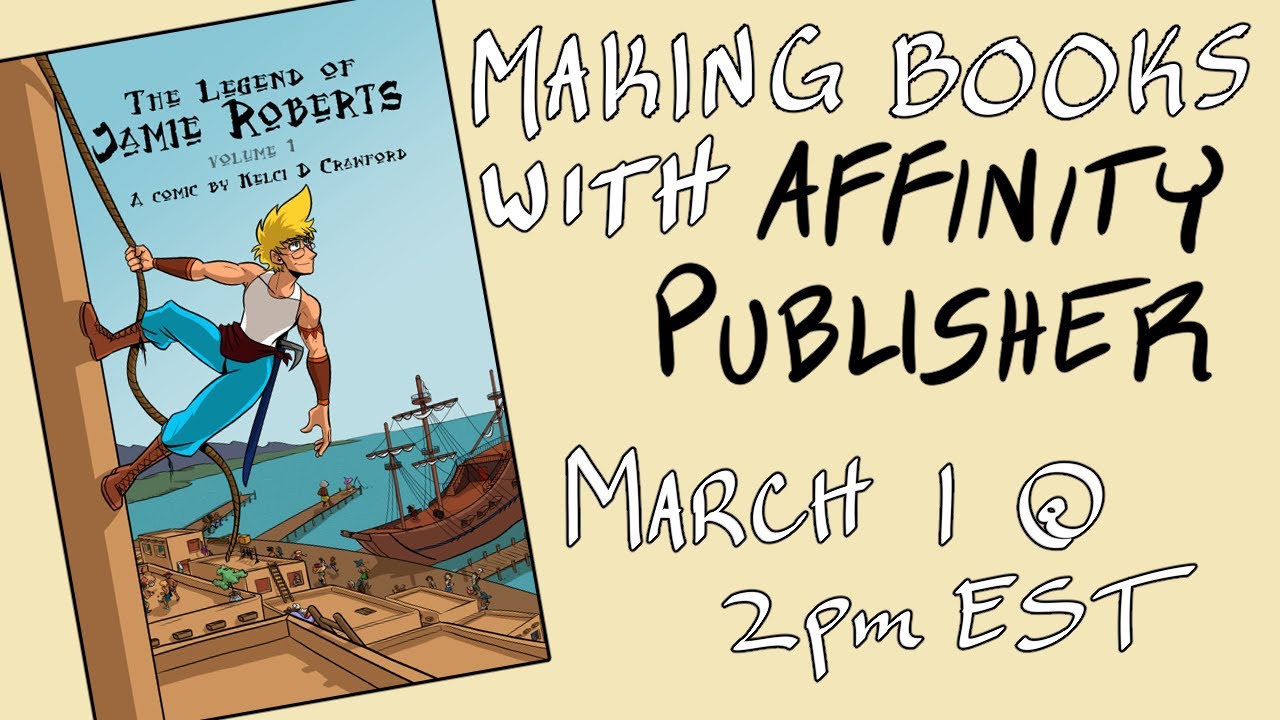 Making Books With Affinity Publisher - A Tutorial Livestream - YouTube