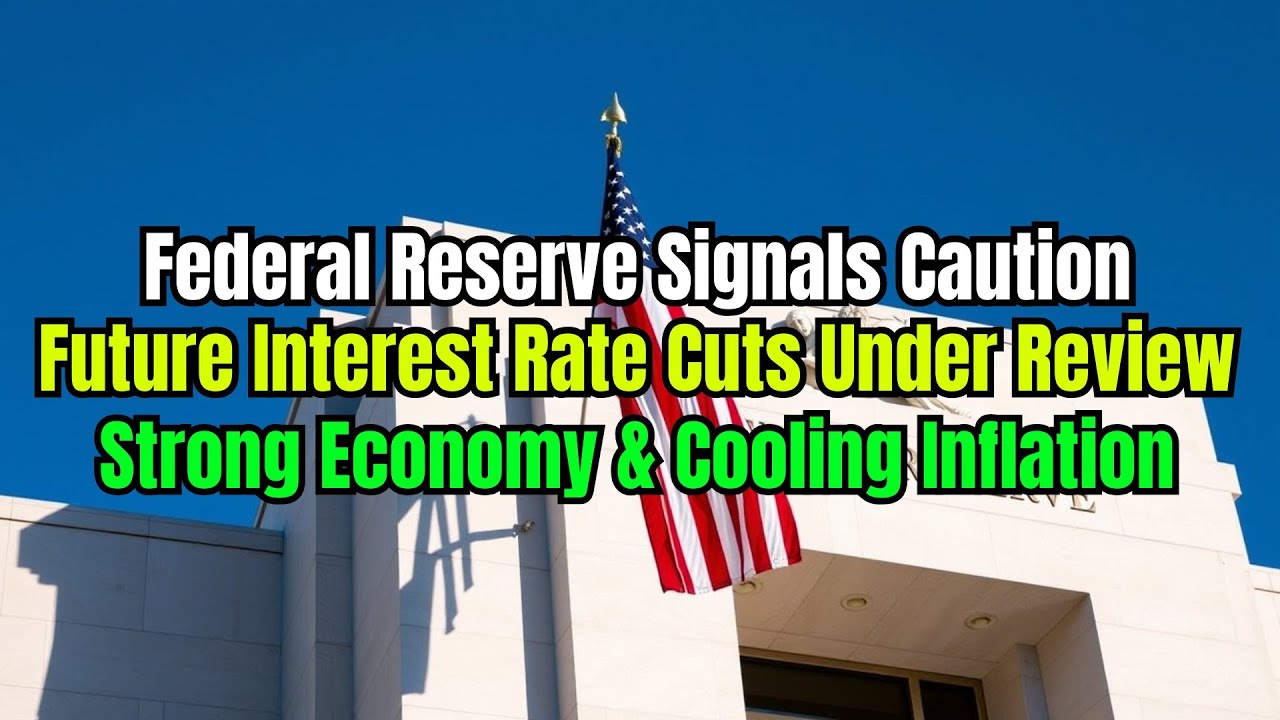 Federal Reserve ALERT: No More Rate Cuts? - YouTube
