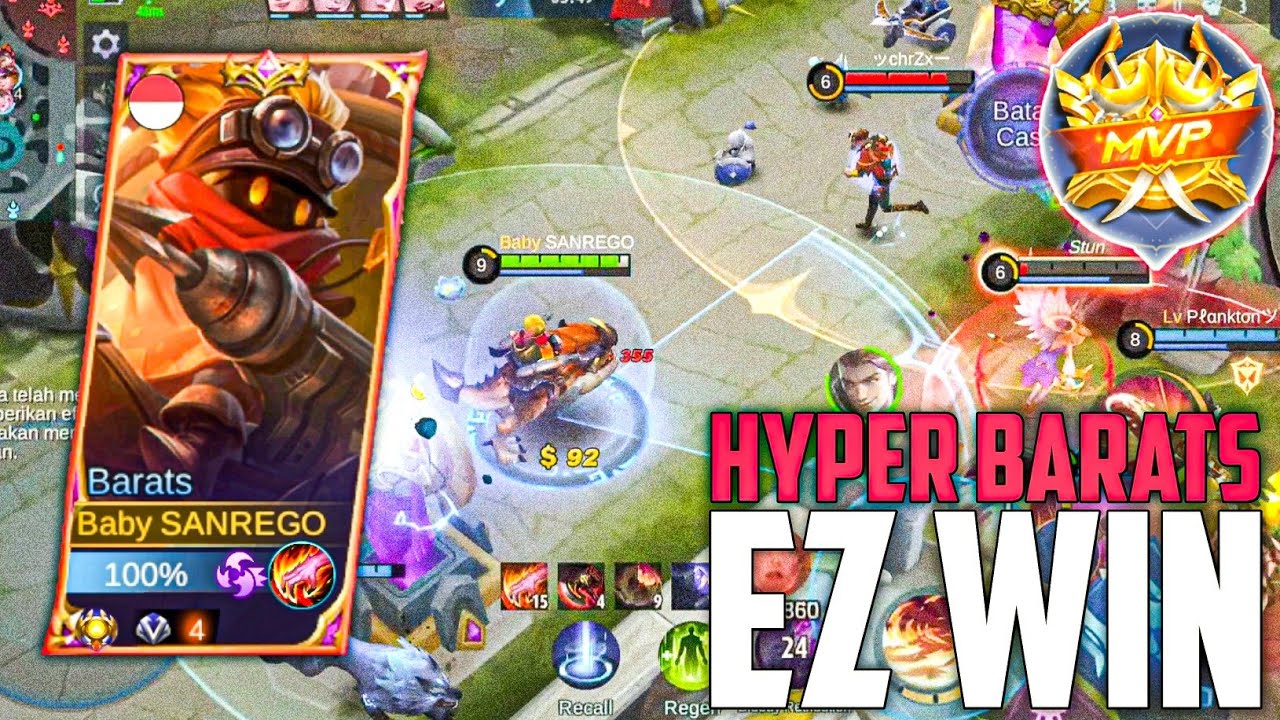 Hyper Barats EZ Gaming - Barats Best Build - Mobile Legends - YouTube