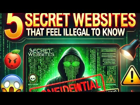TOP 5 Secret Websites You Shouldn’t Know About! #SecretWebsites #Top5 # ...