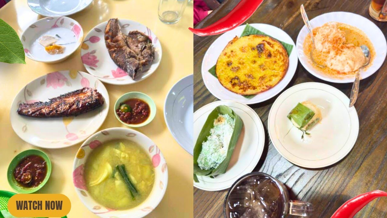 MAKANAN DAN KUE KHAS BANJAR YANG ENAK || DELICIOUS BANJAR FOOD AND ...