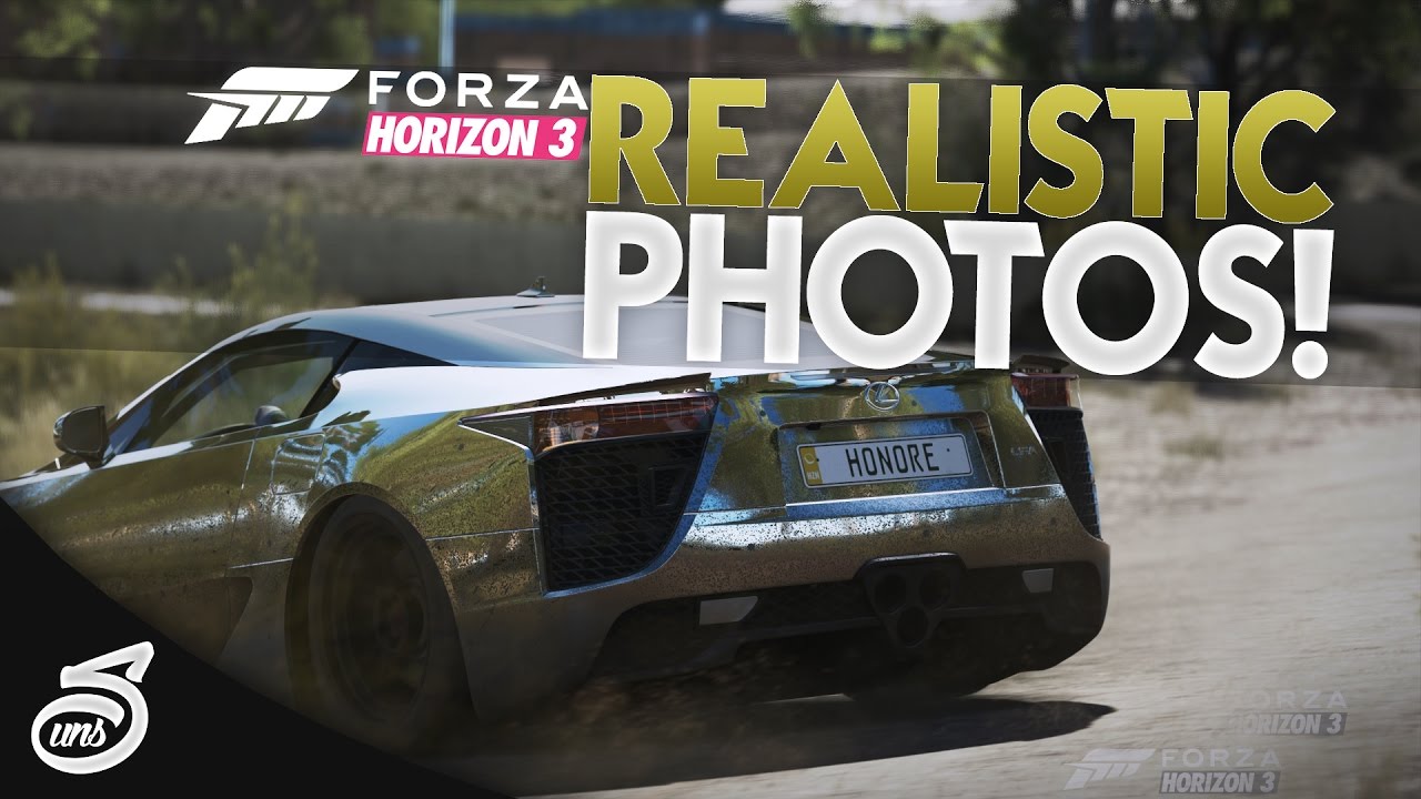 How To Take REALISTIC PHOTOS in Forza Horizon 4! - YouTube