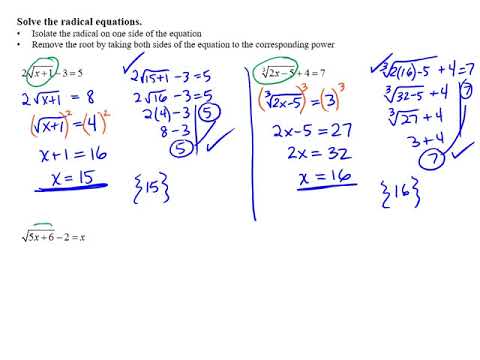 Module 8 Solving Equations in General p1 - YouTube