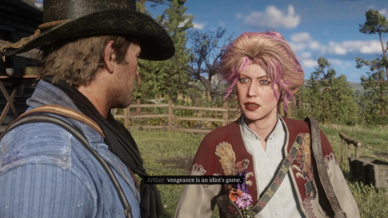 Molly O'Shea Collect Debt From Sadie Adler And Arthur - Red Dead ...