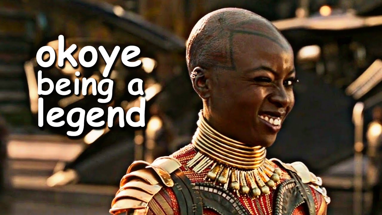 okoye being the legend she is for about three minutes - YouTube