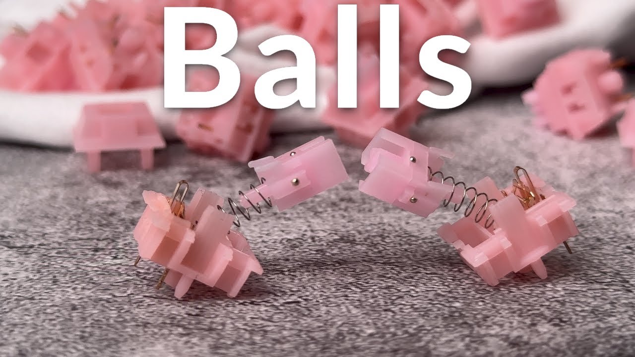 These switches have balls | WS Pearl Switch Review - YouTube