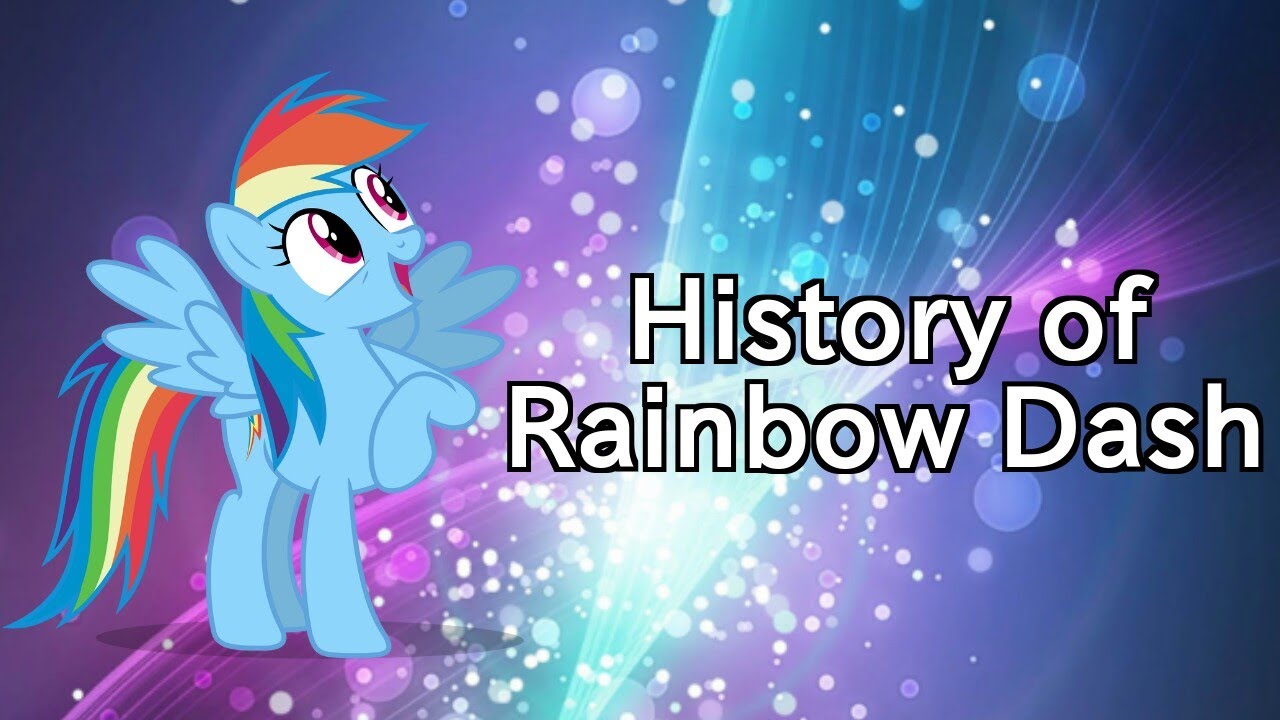History of Rainbow Dash | My Little Pony Friendship is Magic (Lore) - YouTube