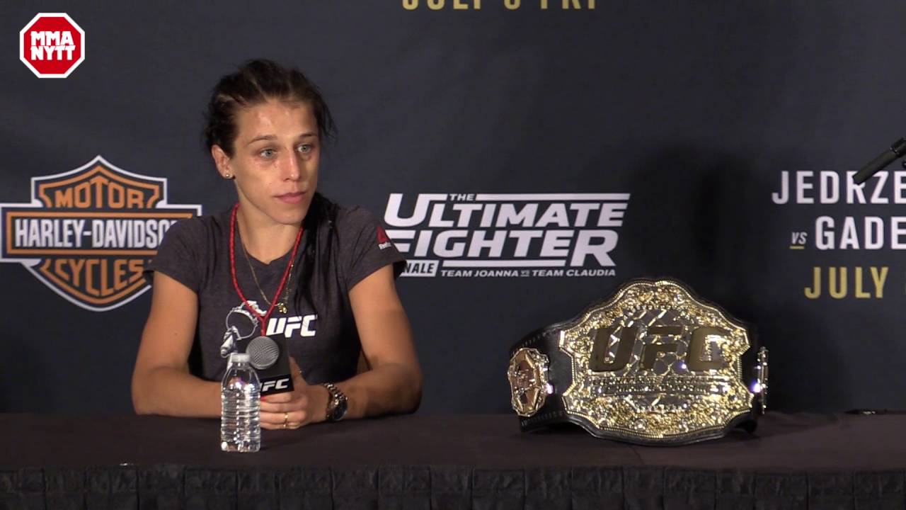 Joanna on TUF Finale victory and move to flyweight - YouTube