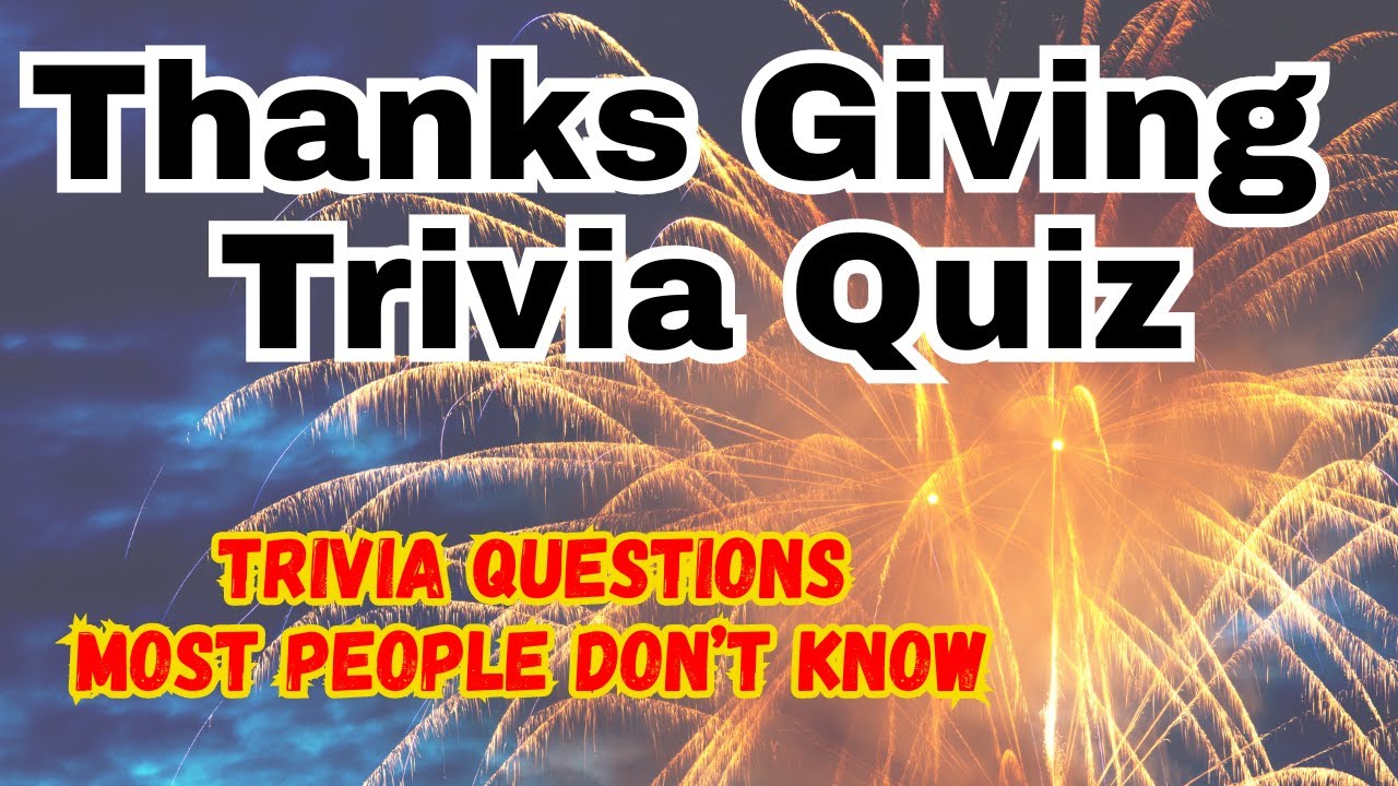 Thanks Giving Trivia Quiz #pubquiz #triviaquestions #dailyquiz - YouTube